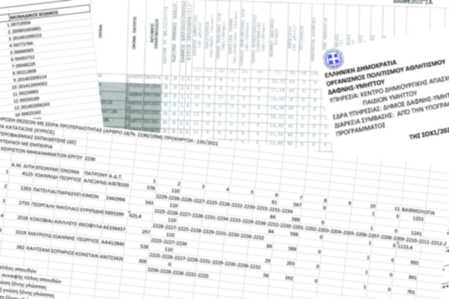 Αποτελέσματα Προκηρύξεων - My Ergasia